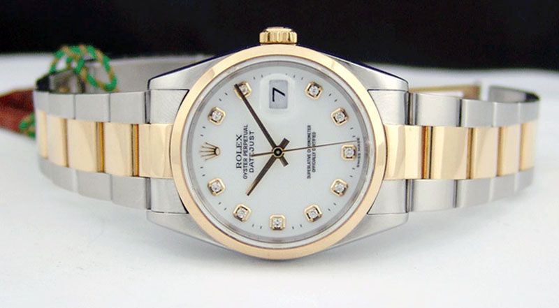 Buy Genuine Used Rolex Datejust 36 16203 - White Dial, Jubilee | SKU 1172