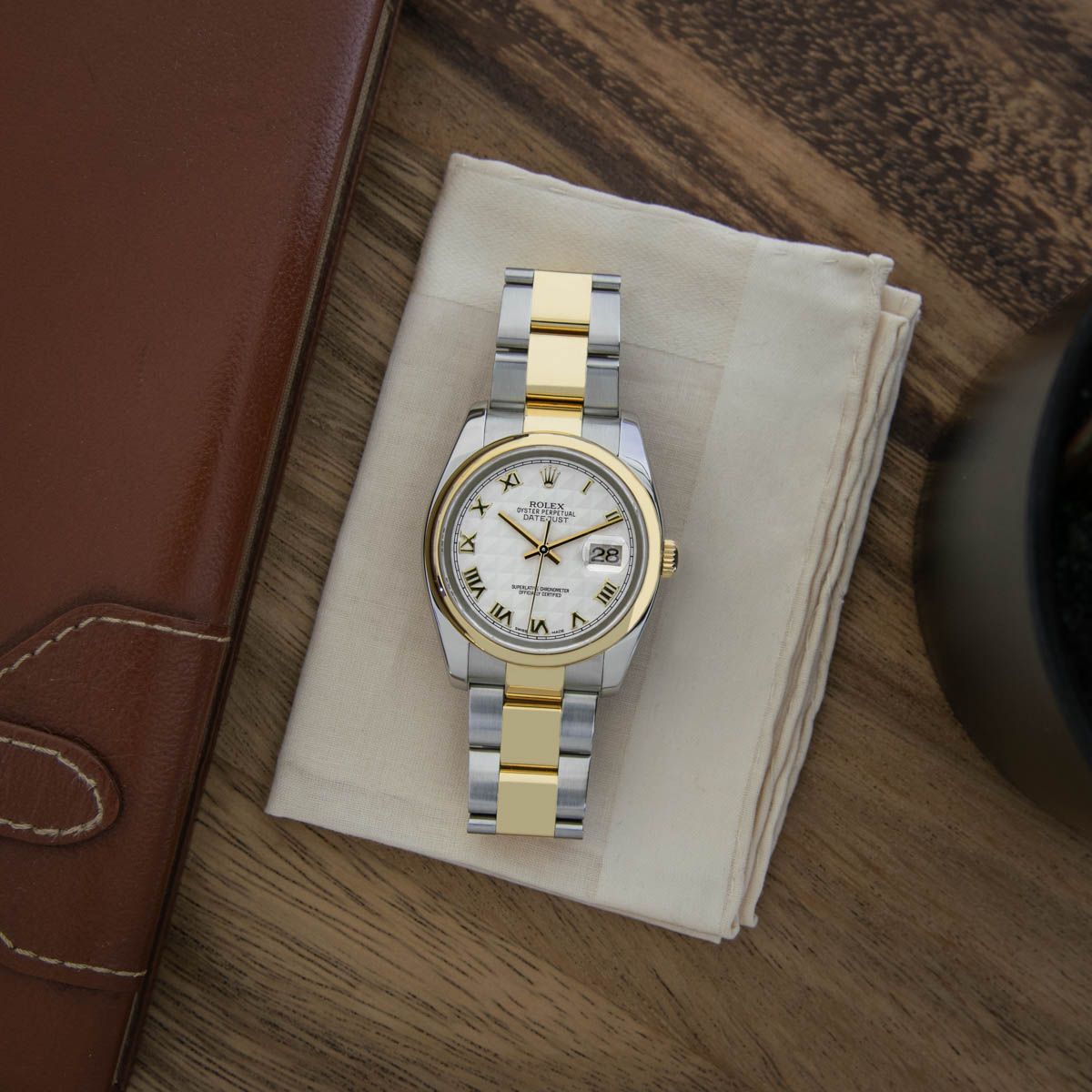 Buy Genuine Used Rolex Datejust 16203 - White Diamond, Oyster | SKU 1147