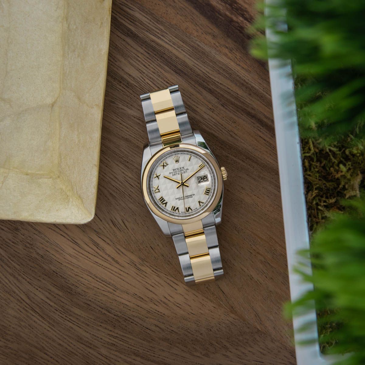 Buy Genuine Used Rolex Datejust 36 116263 Watch - Slate Dial | SKU 9213