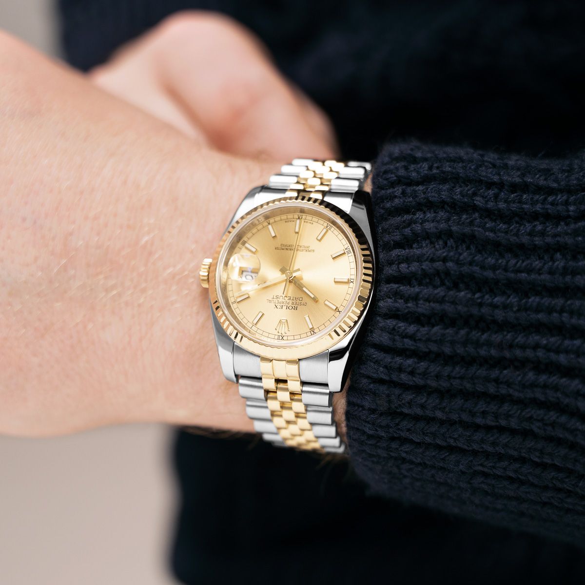 Buy Genuine Used Rolex Datejust 36 116233 Watch - Mother of Pearl Dial ...