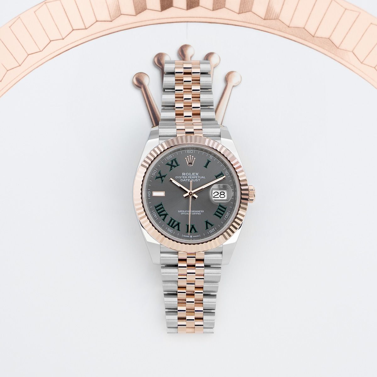 Buy Rolex Datejust 41 126331 Wristwatch - Chocolate Index Dial