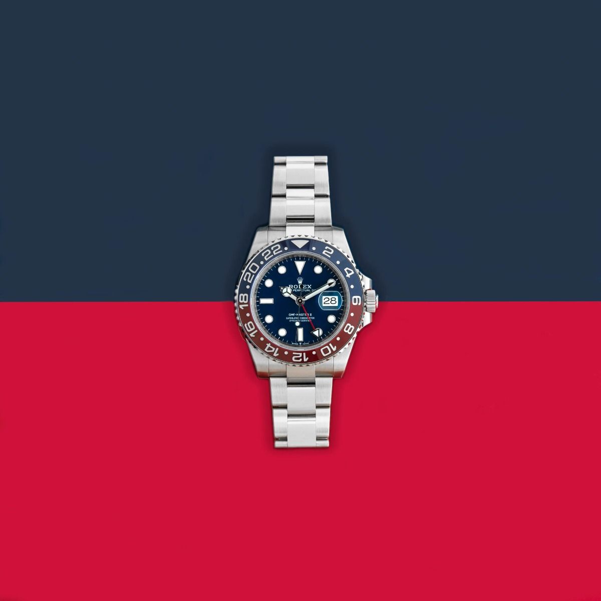Buy Genuine Used Rolex GMT-Master II 126719BLRO Watch - Blue Dial | SKU ...