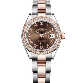 Buy Genuine Used Rolex Lady-Datejust 28 279381RBR Watch - Chocolate ...
