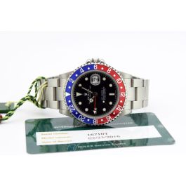 Buy Genuine Used Rolex GMT-Master II 16710 Watch - Black Dial | SKU 3830