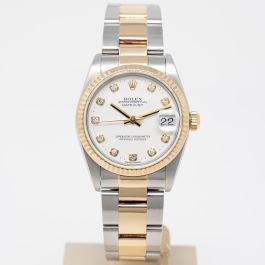 Buy Genuine Used Rolex Datejust 31 78273 Watch - White Dial | SKU 9112