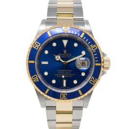 Buy Genuine Used Rolex Submariner Date 16613 Watch - Blue Dial | SKU 2407