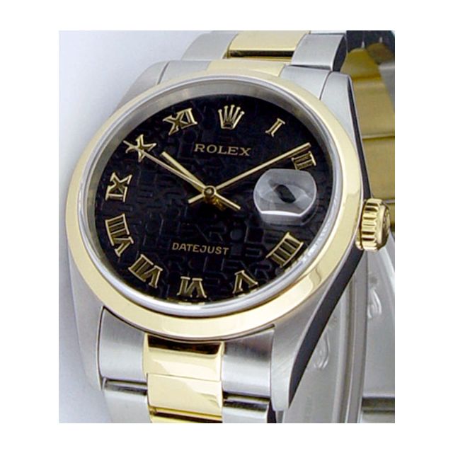 Buy Genuine Used Rolex Lady-Datejust 26 179173 Watch - Black Dial | SKU ...