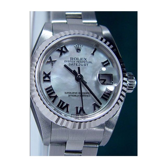 Buy Genuine Used Rolex Lady-Datejust 26 179174 Watch - Mother of Pearl ...