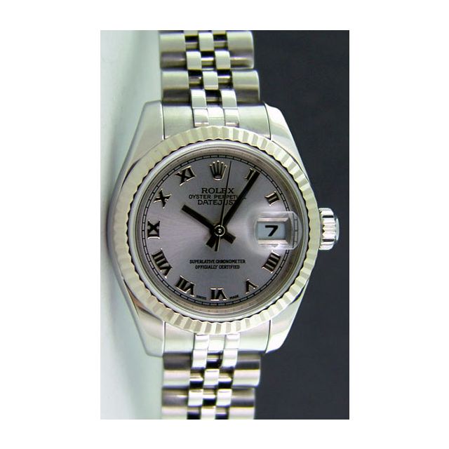 Buy Rolex Lady-Datejust 279174 Wristwatch - Silver Roman Dial