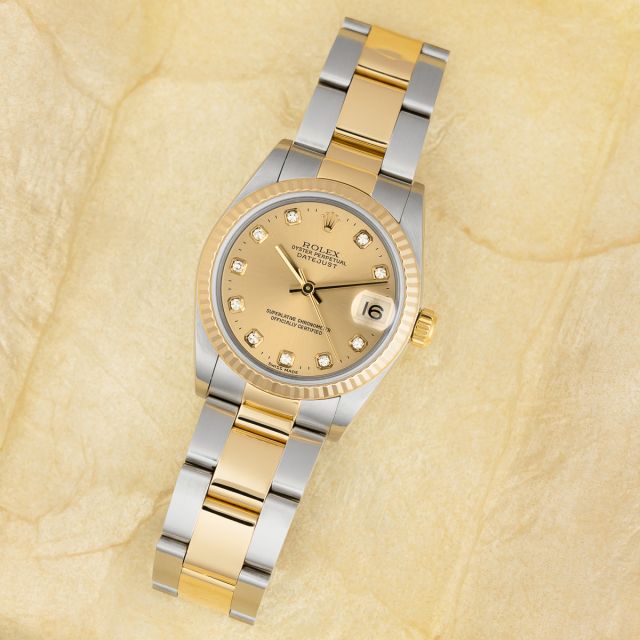 Buy Genuine Used Rolex Datejust 31 178273 Watch - Champagne Dial | SKU ...