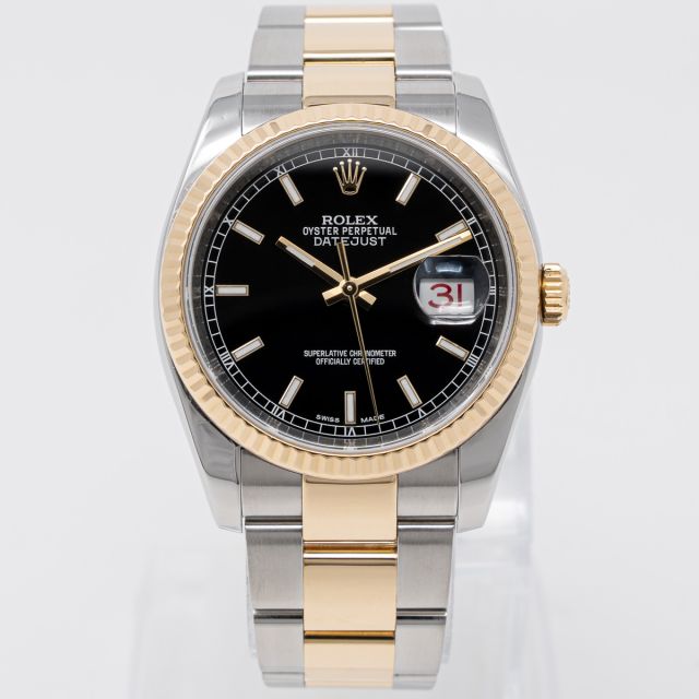 Buy Genuine Used Rolex Datejust 36 116263 Watch - Slate Dial | SKU 9213