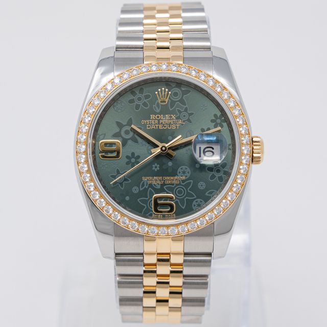 Buy Genuine Used Rolex Datejust 36 116263 Watch - Slate Dial | SKU 9213