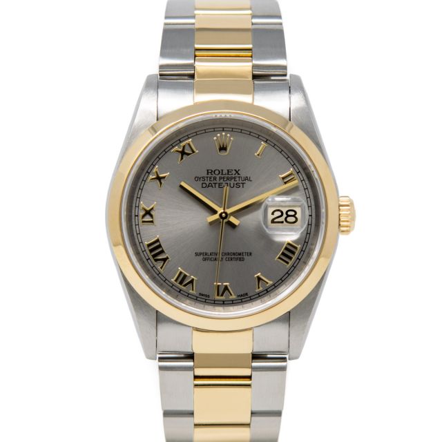 Buy Genuine Used Rolex Datejust 36 116263 Watch - Slate Dial | SKU 9213