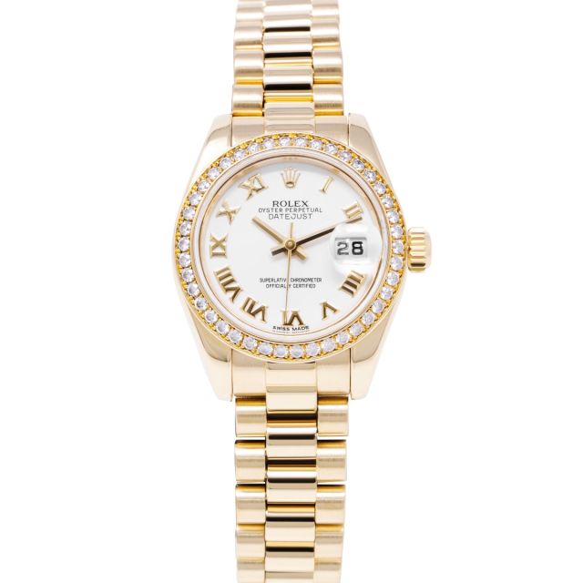 Buy Authentic Rolex Lady-Datejust 79163 - White Roman, Jubilee | SKU 2427