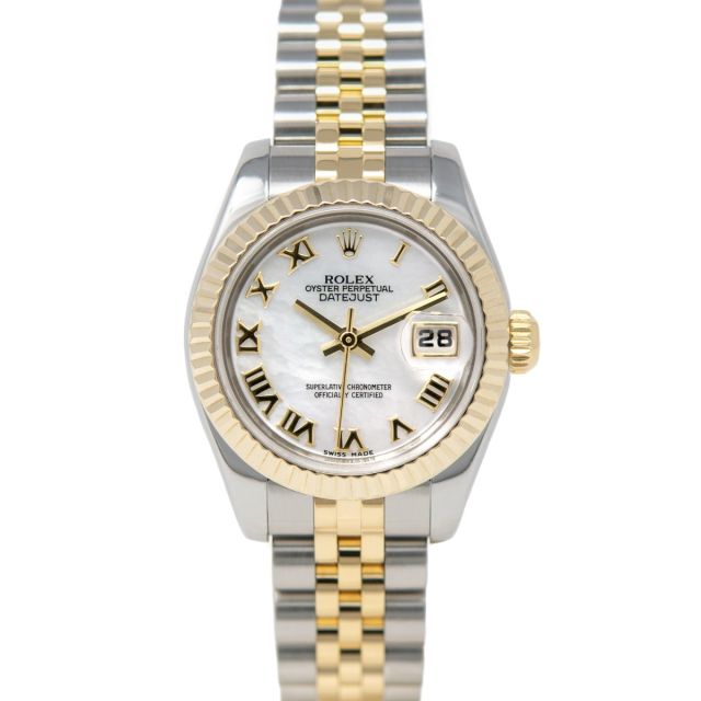 Buy Authentic Rolex Lady-Datejust 179173 - Mother of Pearl, Oyster ...